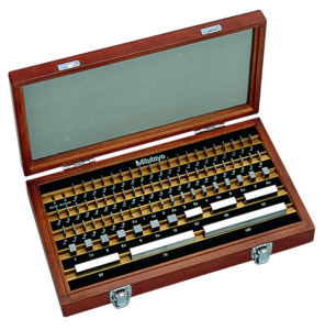 Gauge Block Set, Metric, Ins. Cert., ISO 76 Blocks, Grade 0, Steel ...