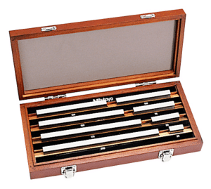 Gauge Block Set, Metric, Ins. Cert., ISO 8 Blocks, Grade 2, Steel | 516 ...