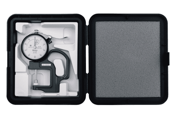 Dial Indicator Thickness Gauge, Standard, Ceramic Contact Elements ...