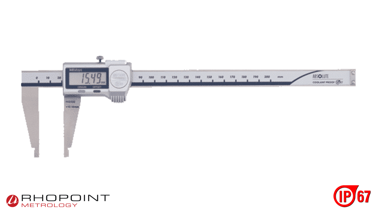 Digital ABS Caliper Nib Style Jaws | 550-207 | Mitutoyo Authorised ...