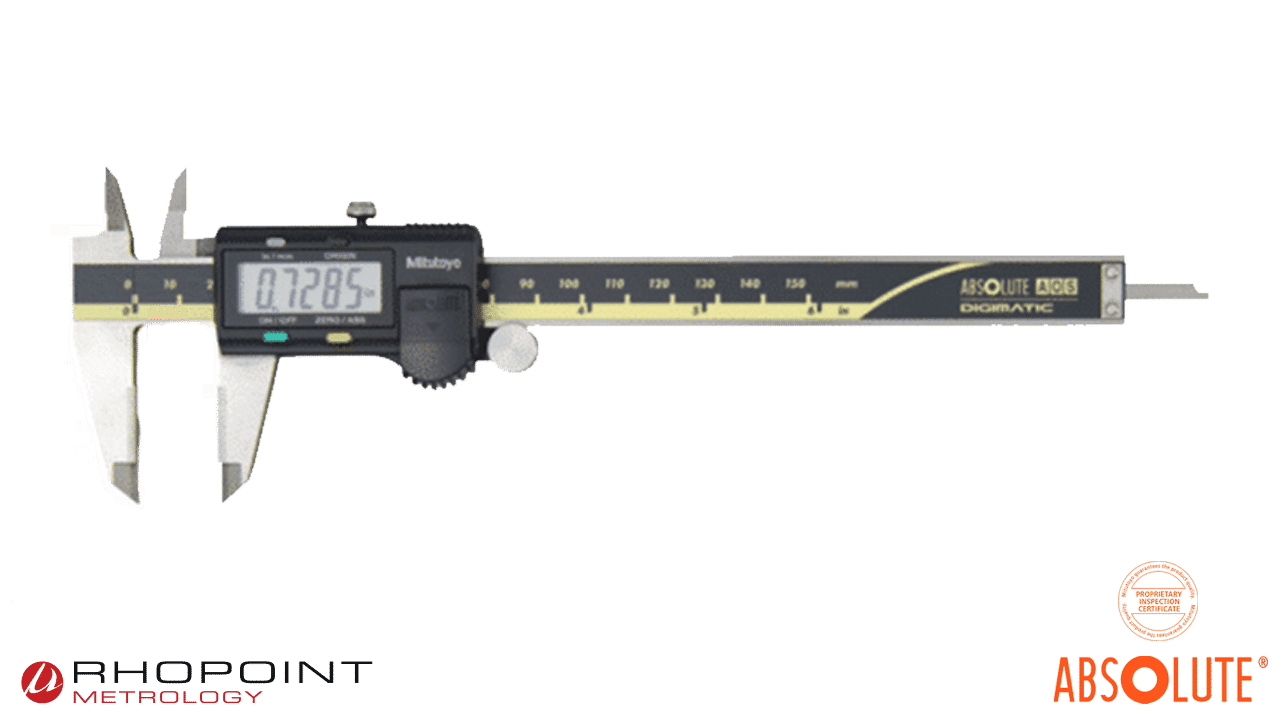 Digital ABS Carbide Tipped Caliper AOS | 500-167 | Mitutoyo Authorised ...