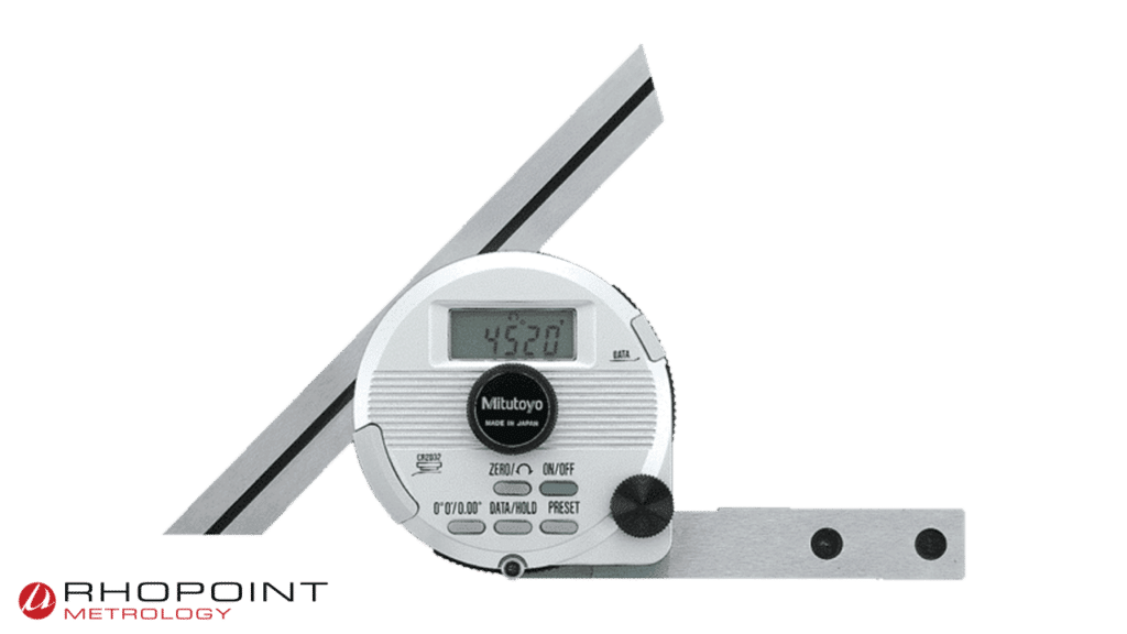 Digital Universal Protractor | 187-552 | Mitutoyo Authorised Distributor