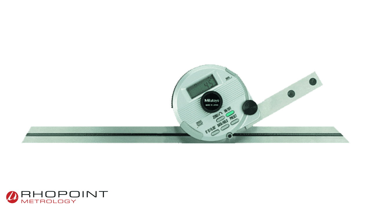 Digital Universal Protractor | 187-552 | Mitutoyo Authorised Distributor