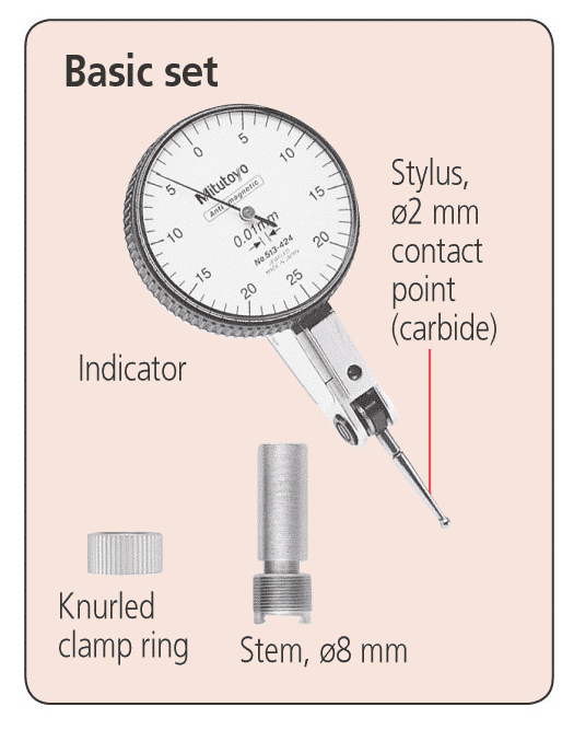 Dial Test Indicator Horizontal Compact (Metric) | 513-465-10E ...