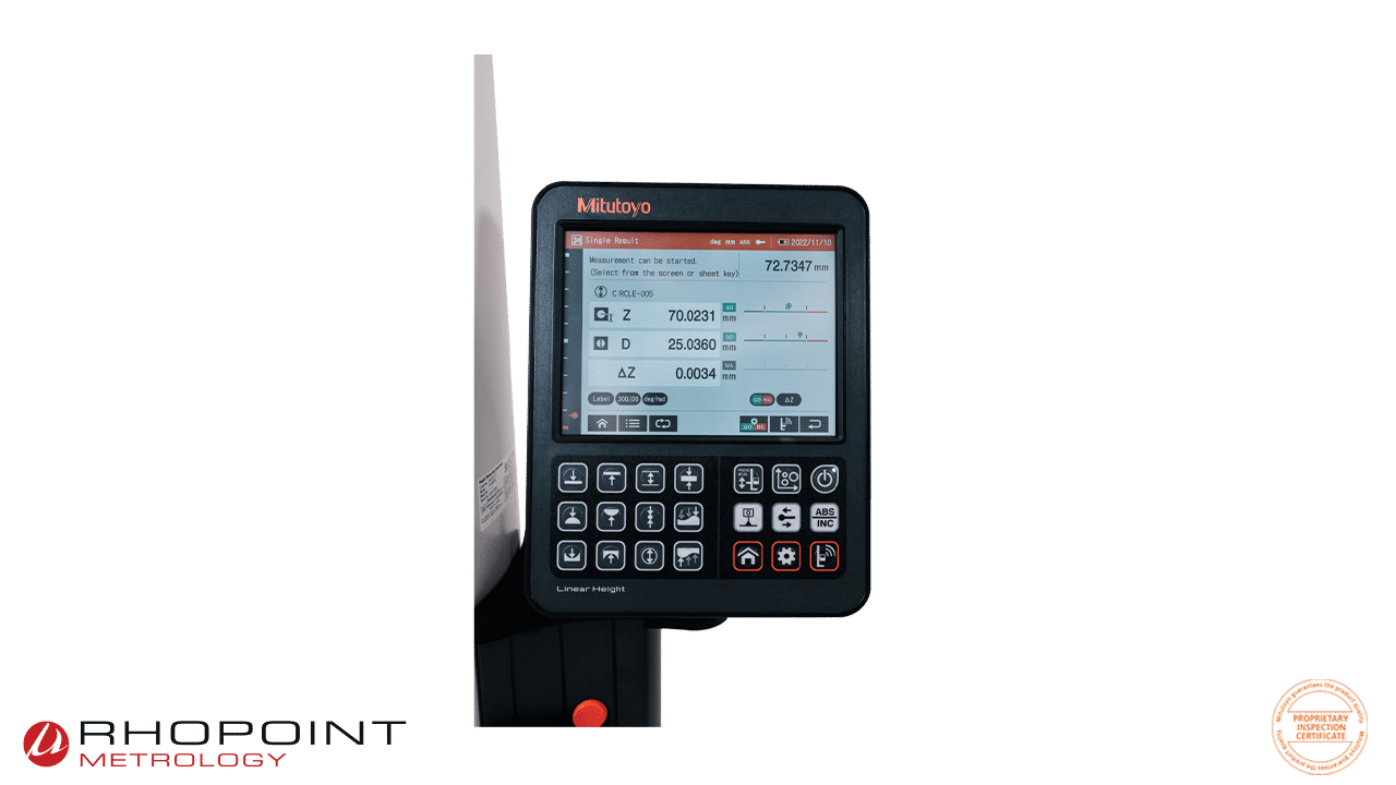 Linear Height LH-600FG | 518-361-13 | Mitutoyo Authorised Distributor