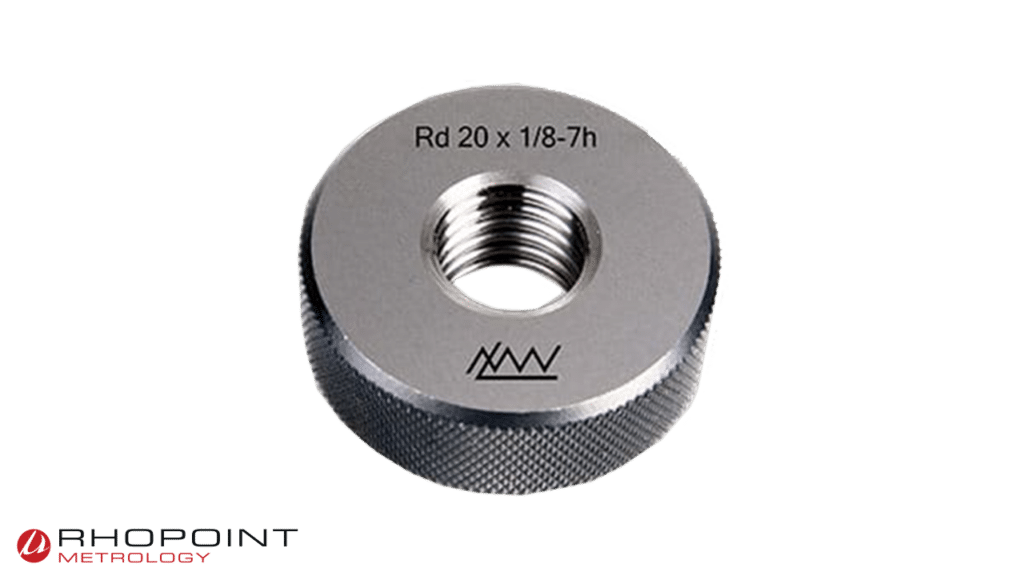 Round Screw Threads Go Ring Gauge DIN408 | Rhopoint Metrology
