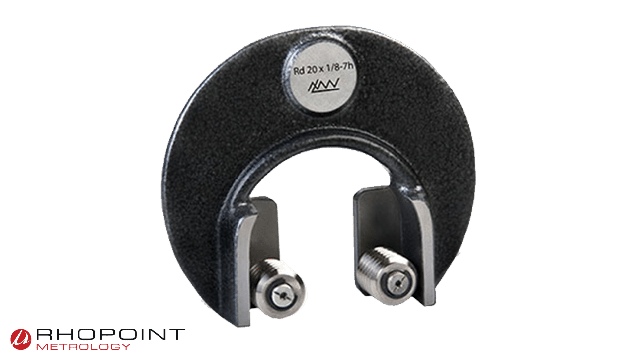 Round Screw Threads Limit Caliper Gauge DIN410 | Rhopoint Metrology