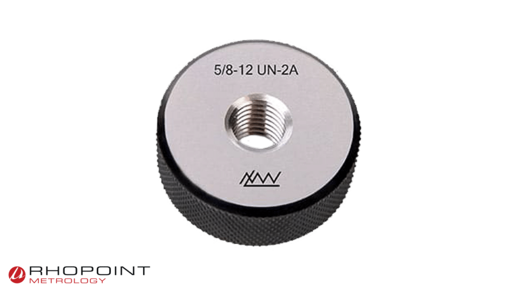 Unified Screw Go Thread Ring Gauge | Rhopoint Metrology