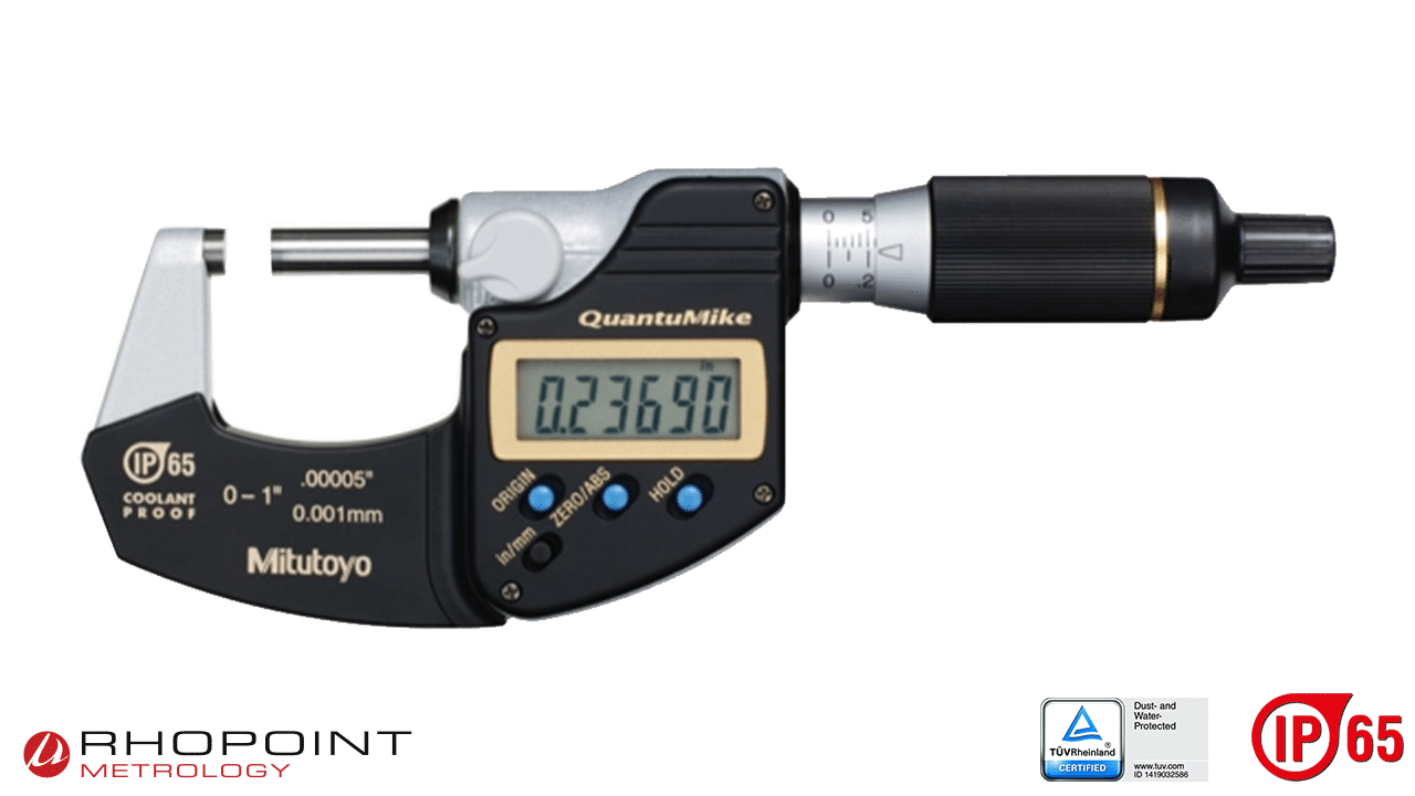 Digital Micrometer QuantuMike IP65 | Rhopoint Metrology