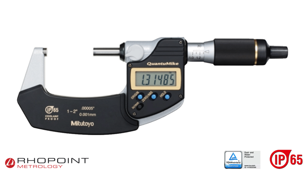 Digital Micrometer QuantuMike IP65 | Rhopoint Metrology