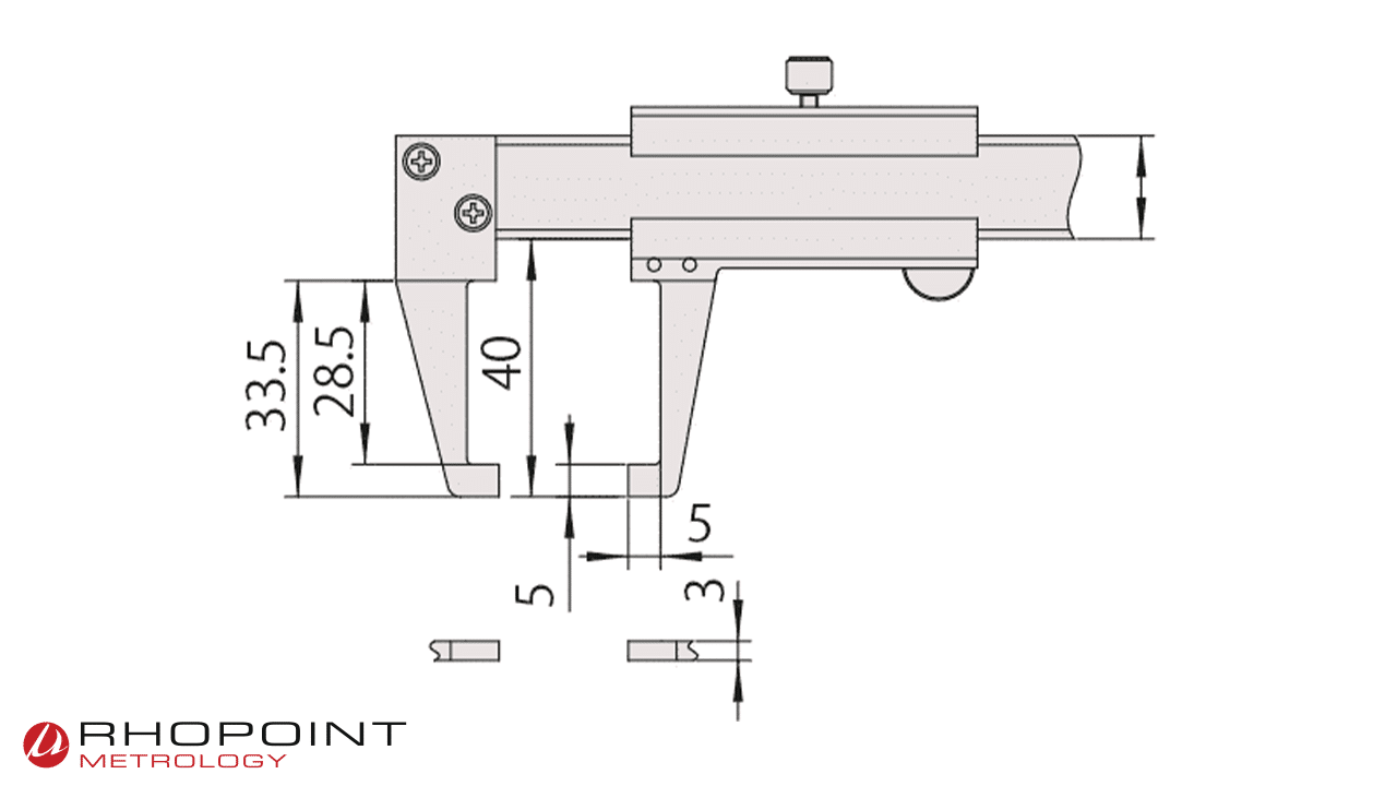 Vernier Neck Caliper | 536-152 | Mitutoyo Authorised Distributor