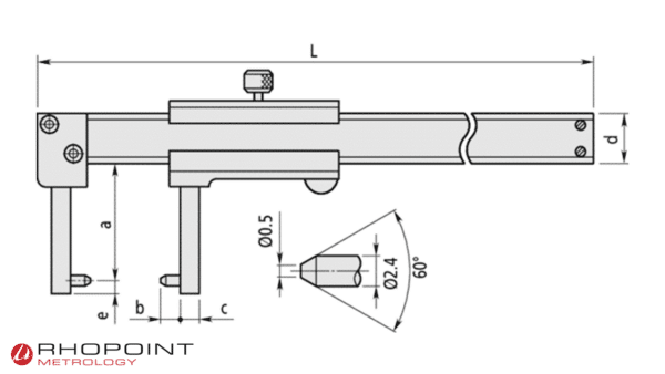 Vernier Neck Caliper | 536-152 | Mitutoyo Authorised Distributor