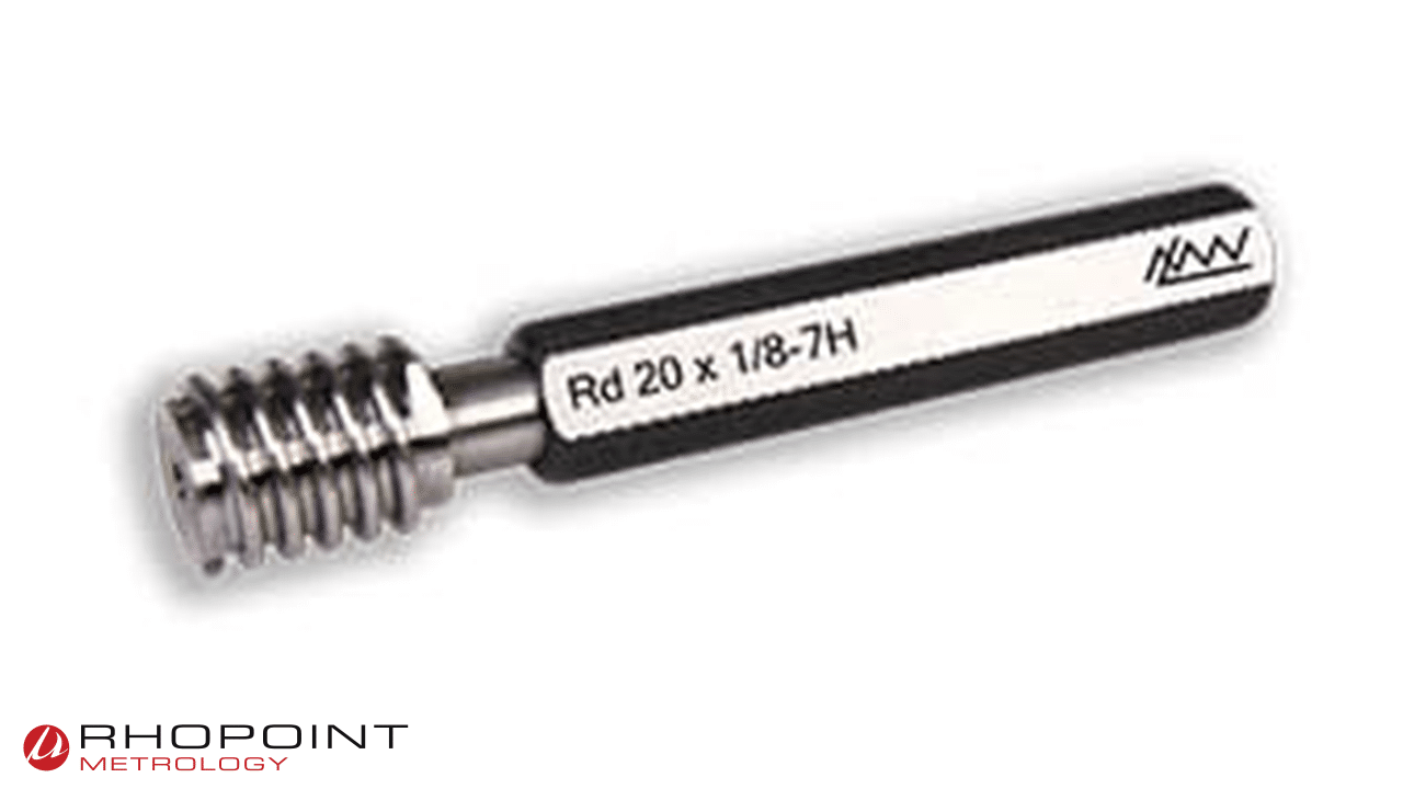 Round Screw Threads Go Plug Gauge DIN406 | Rhopoint Metrology