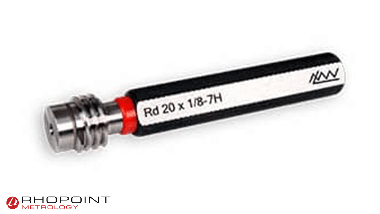 Round Screw Threads NoGo Plug Gauge DIN407 | Rhopoint Metrology